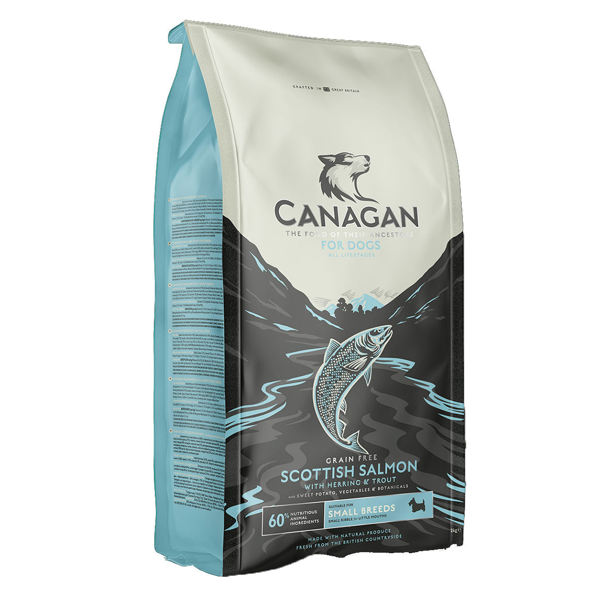 Canagan Dog - Small Breed Scottish Salmon 2kg – PlusPets