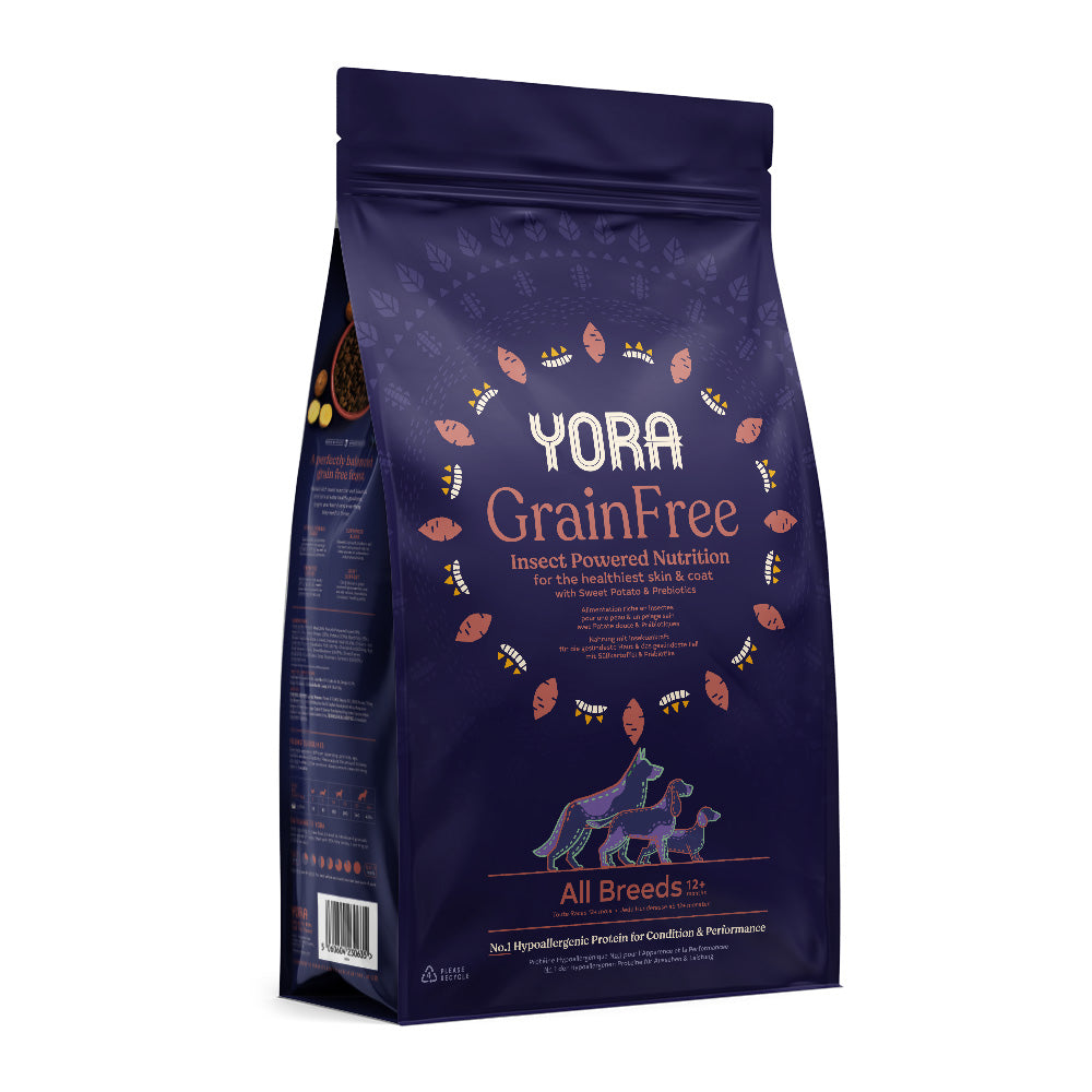 Yora Dog - Insect Protein Adult Grain Free 12kg – PlusPets